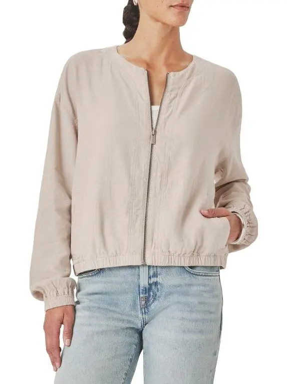 Splendid Clea Bomber Jacket - Fawn Beige