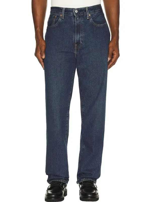LEVI'S 568 Loose Straight Jeans - Check The Score Blue