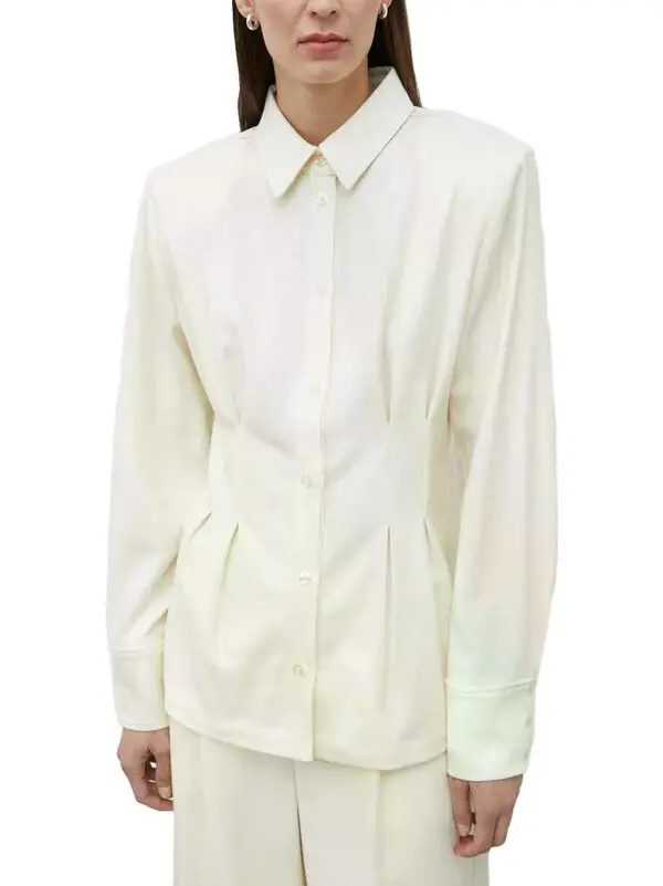 GESTUZ Button-up Shirt - Neutrals
