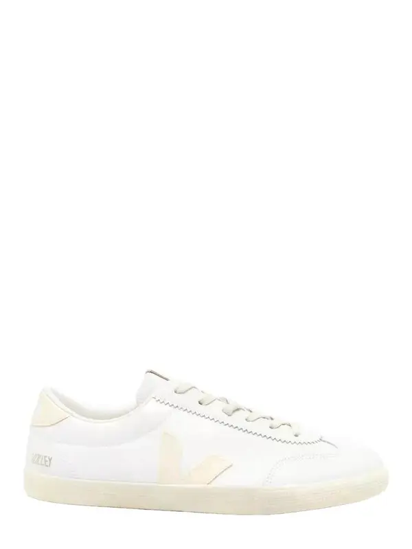 VEJA Volley Logo-detail Sneakers - White
