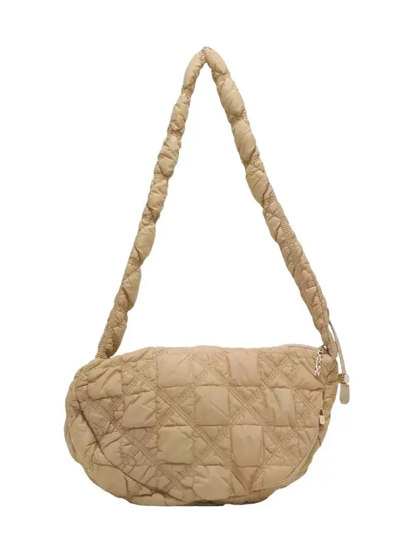CARLYN Cozy Quilted Crossbody Bag - Neutrals