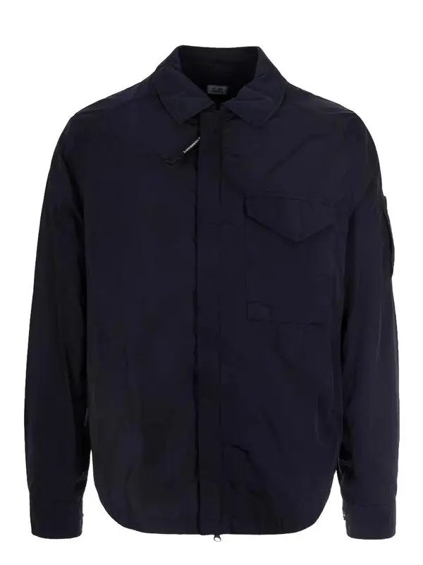 C.P. COMPANY Flap-pocket Shirt Jacket - Blue