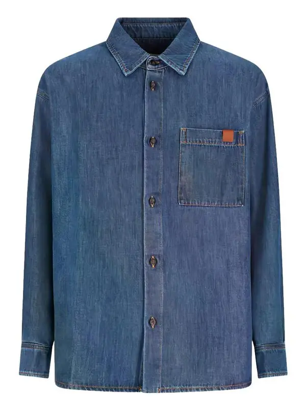 DARKPARK Keanu Denim Shirt - Blue