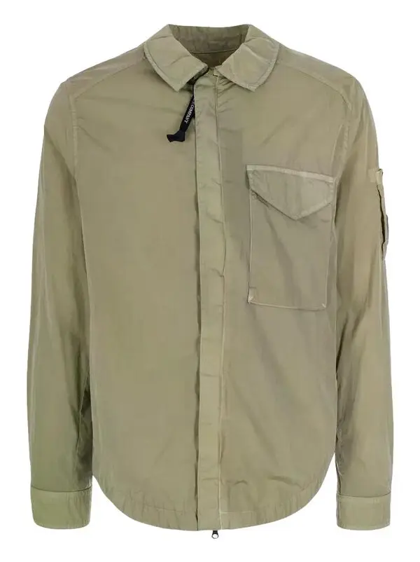 C.P. COMPANY Flap-pocket Shirt Jacket - Green