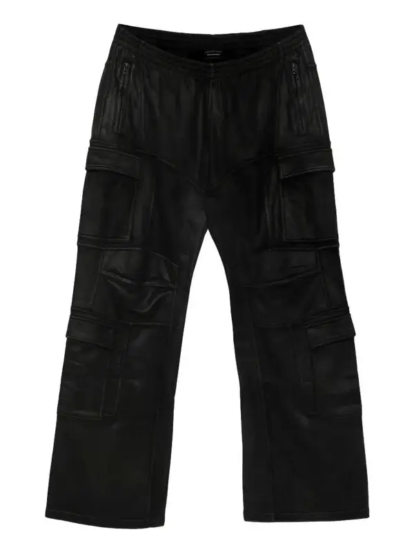 Balenciaga Cargo-pocket Trousers - Black