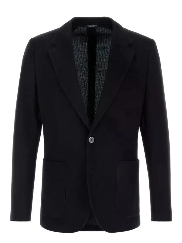 Dolce & Gabbana Long-sleeves Blazer - Blue