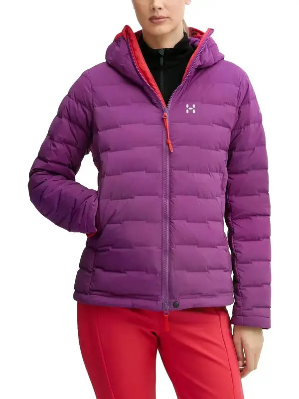 HAGLOFS Hooded Quilted Jacket - Purple