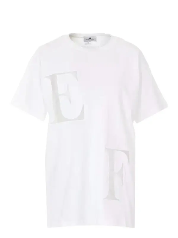 Elisabetta Franchi Logo-print T-shirt - White