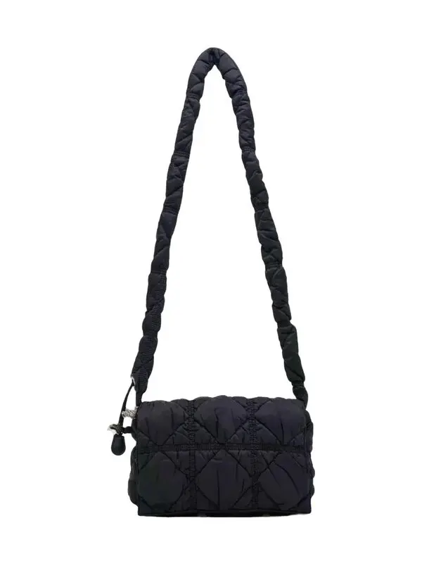 CARLYN Quilted Crossbody Bag - Black