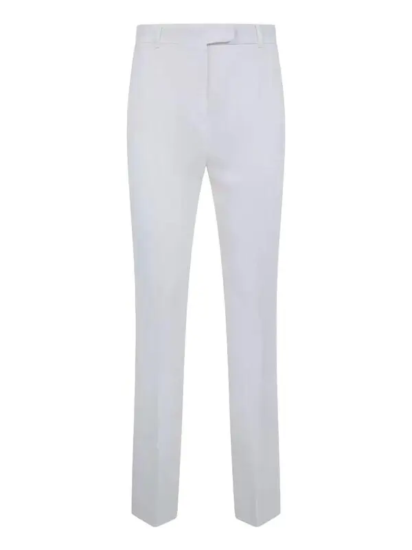 Max Mara Concealed-fastening Tailored Trousers - White