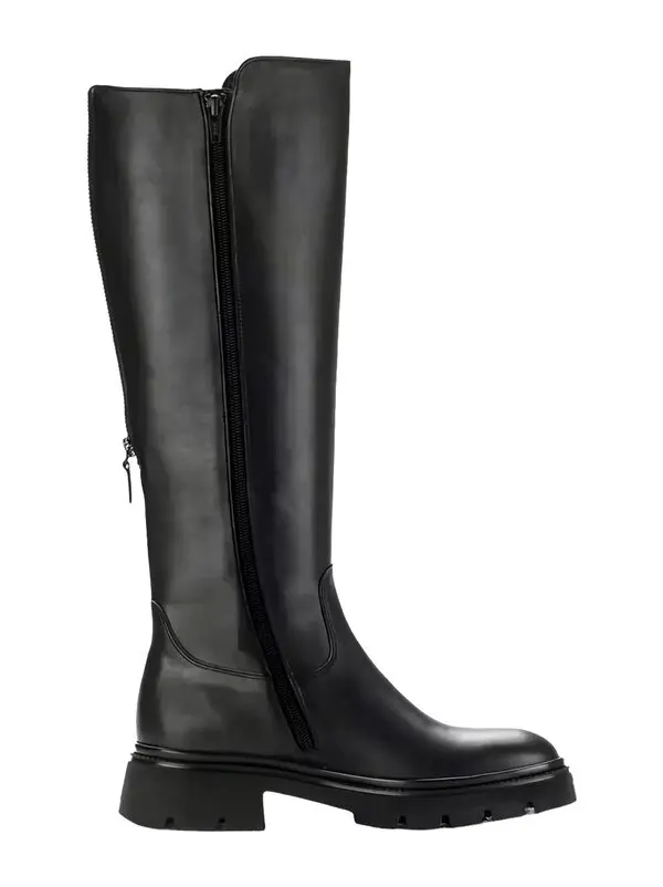 Gabor M-vario Leather Boots - Black