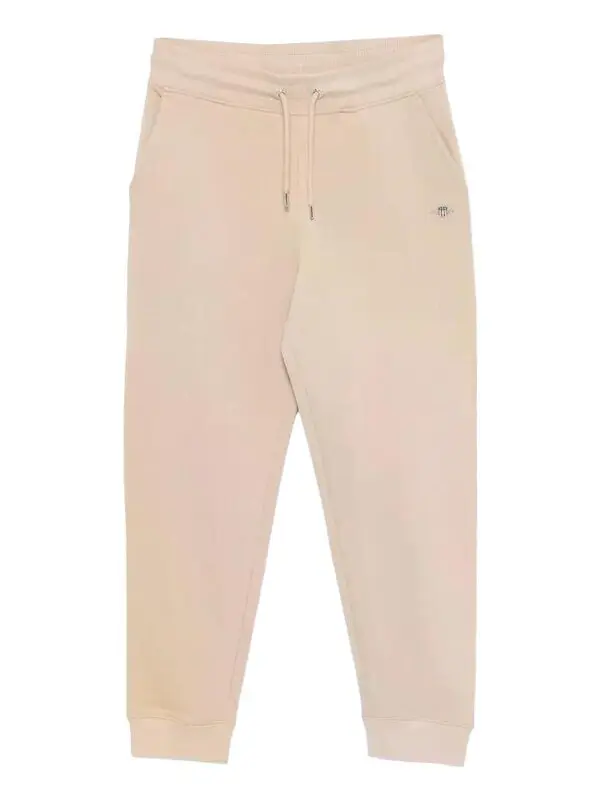Gant Shield Drawstring-fastening Track Pants - Neutrals