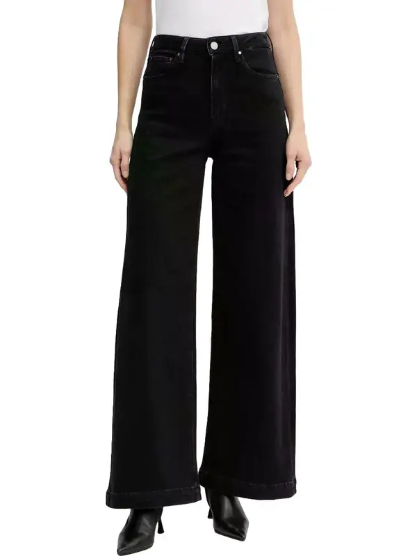 Guess Bellagio Wide-leg Jeans - Black