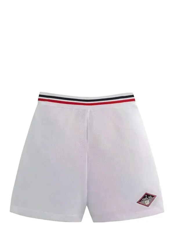 Kith X Wilson Stripe-detail Shorts - White