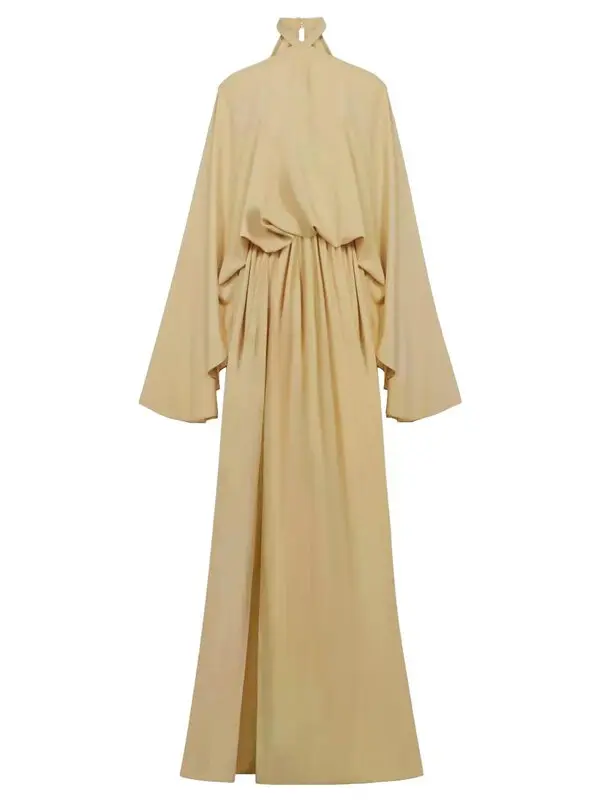 TALLER MARMO Sundance Halter-neck Maxi Dress - Yellow