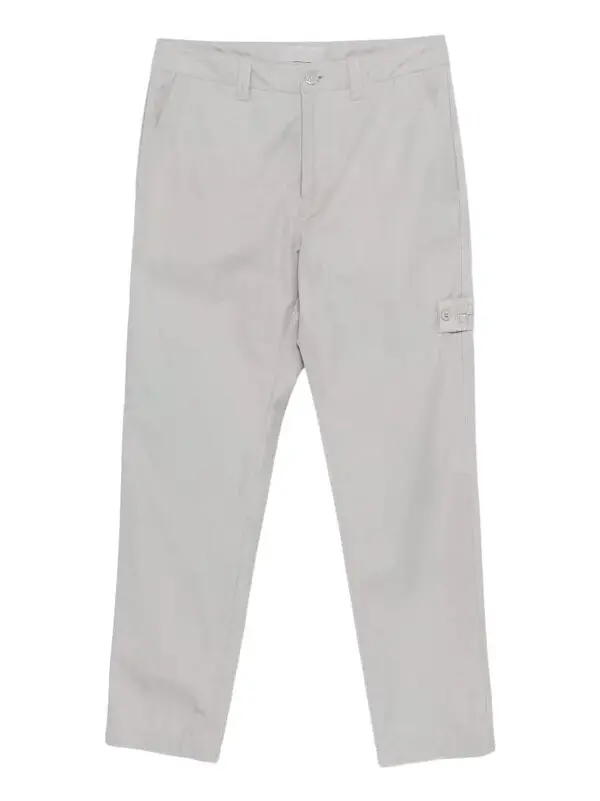 Stone Island Logo-patch Pocket Trousers - Grey