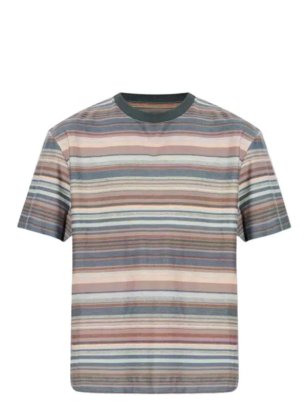 Paul Smith Striped T-shirt - Grey