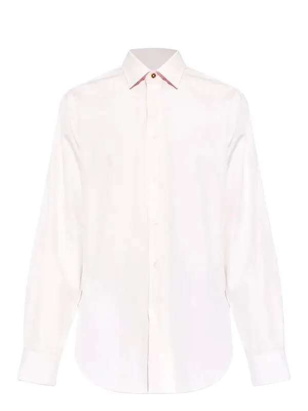 Paul Smith Long-sleeved Buttoned Shirt - Pink