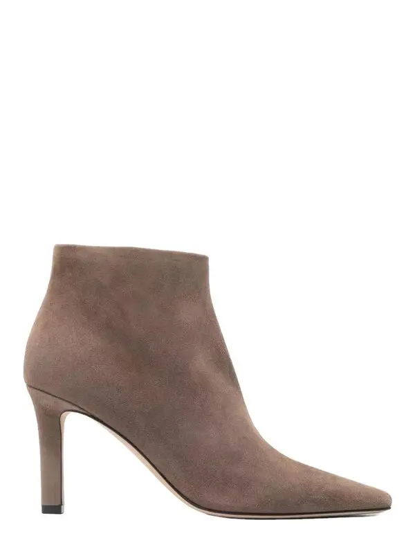THE ROW Carla Square-toe Stiletto Boots - Brown