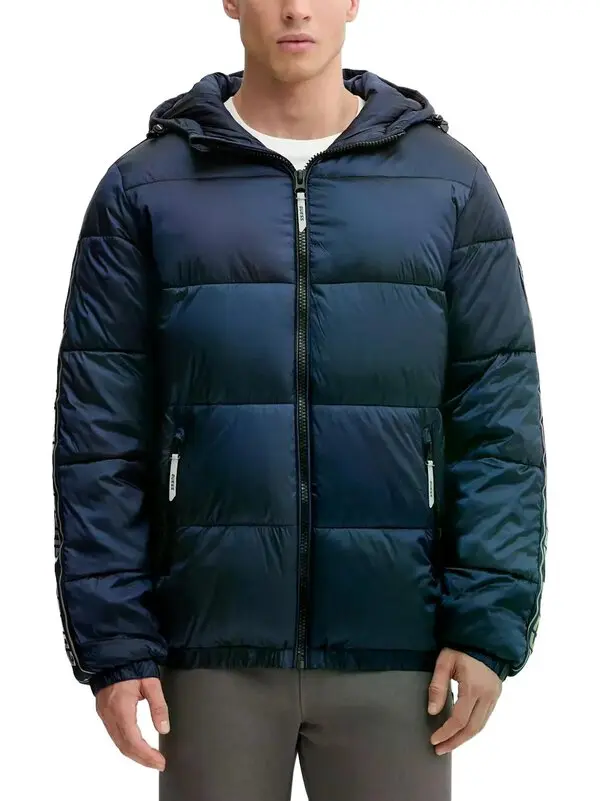 Guess Hooded Puffer Jacket - Blue