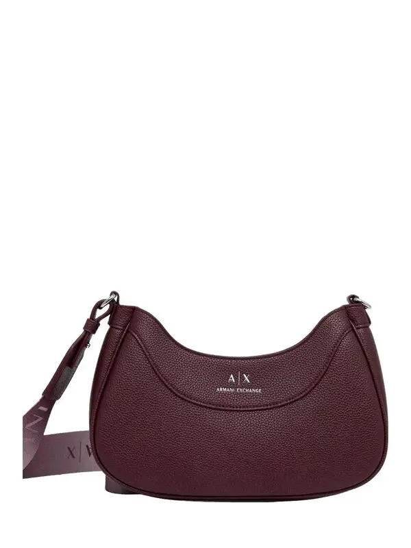 Armani Exchange Logo Cross Body Bag - Red