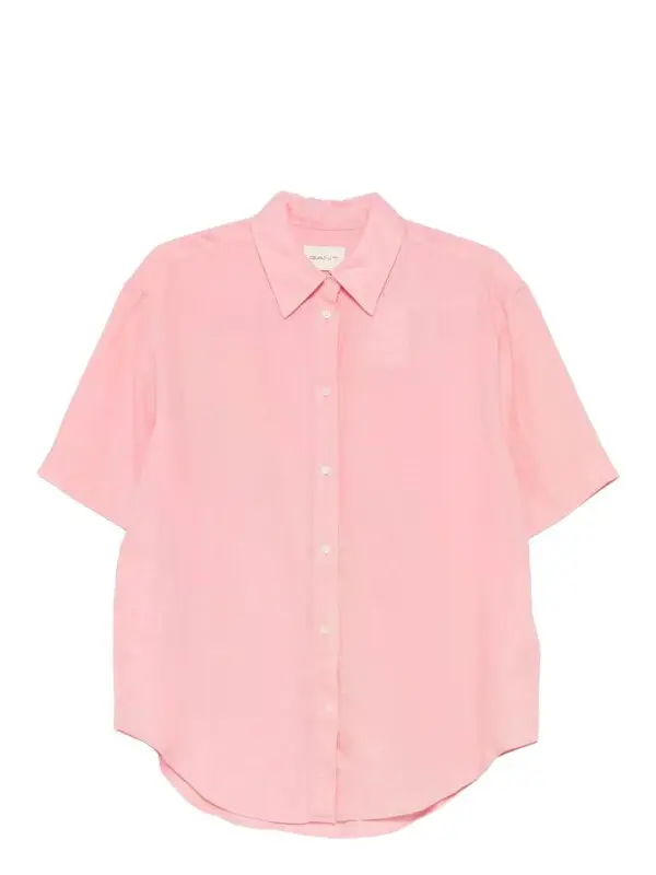 Gant Short-sleeve Shirt - Pink