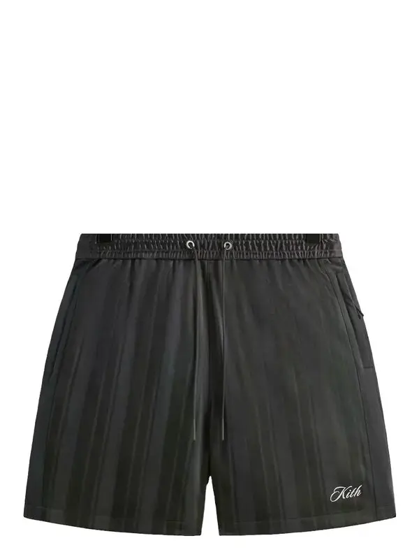 Kith Pinstripe Active Shorts - Black