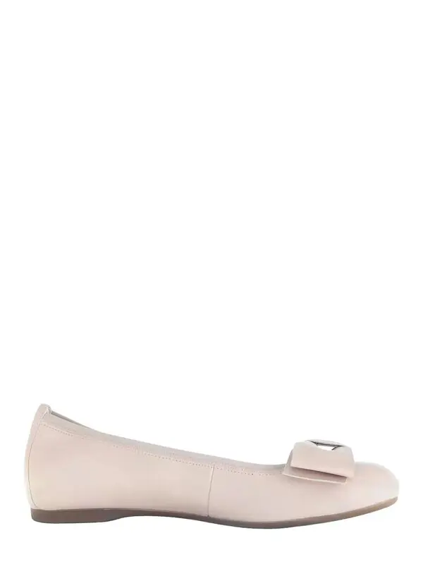Gabor Bow-detail Ballet Flats - Pink