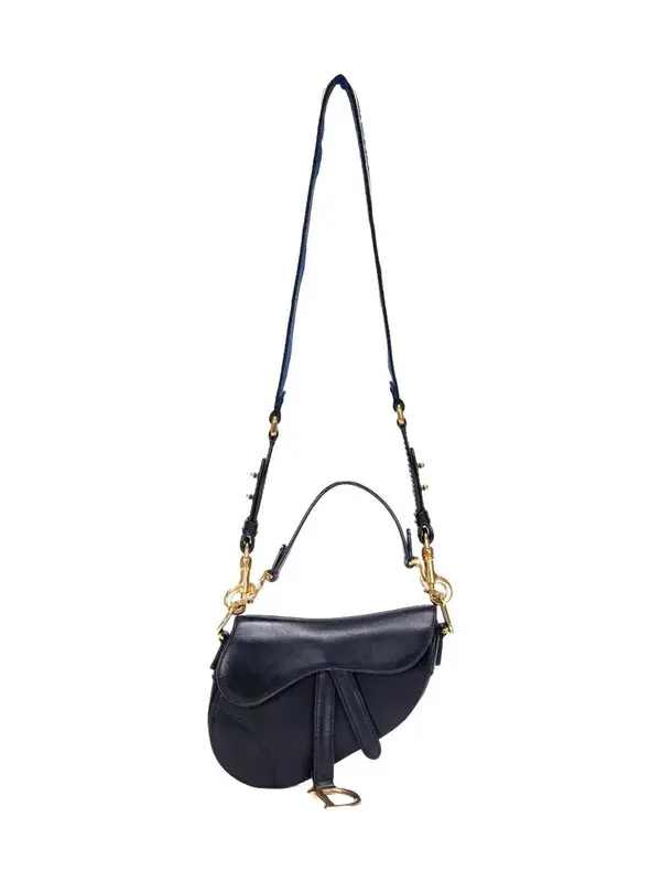 Dior Shoulder-strap Saddle Bag - Black