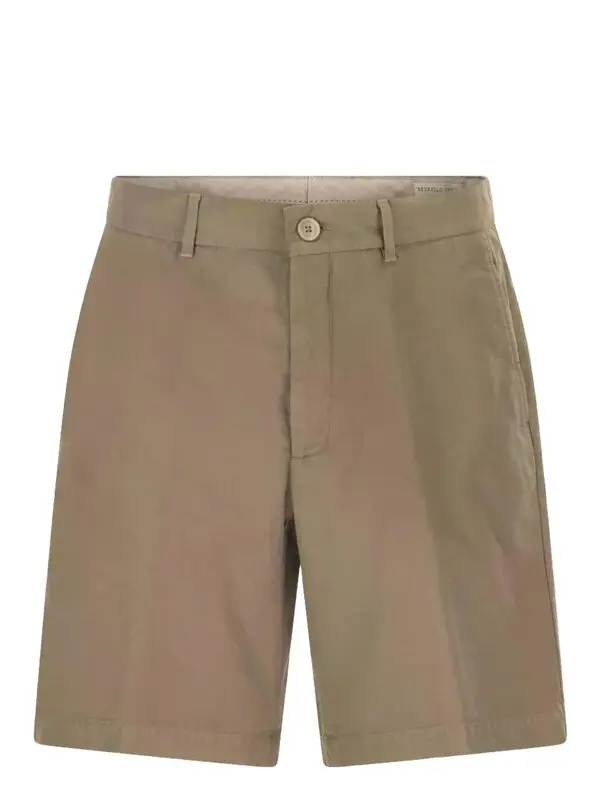 Brunello Cucinelli Buttoned Bermuda Shorts - Neutrals