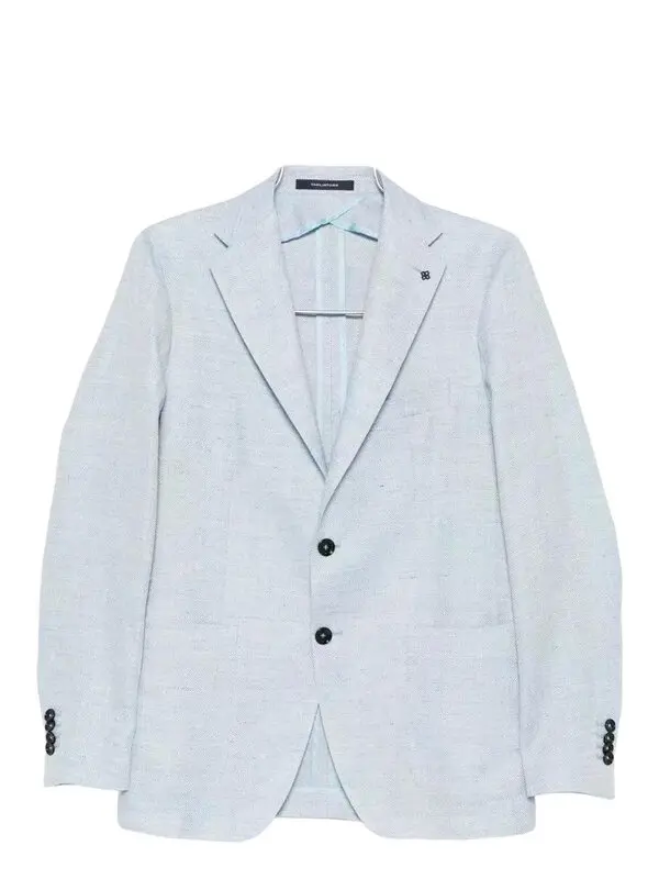 Tagliatore Single Breasted Blazer - Blue