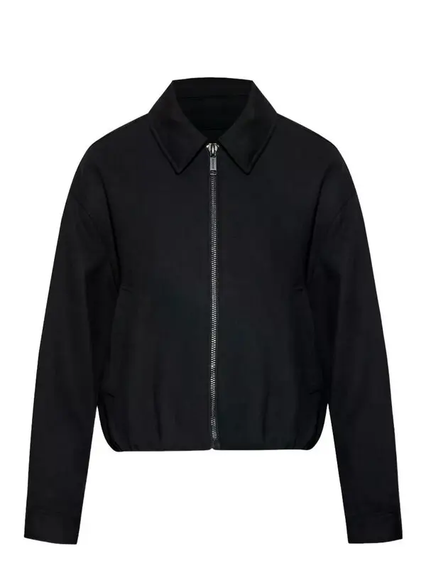 Michael Kors Zip-up Bomber Jacket - Black