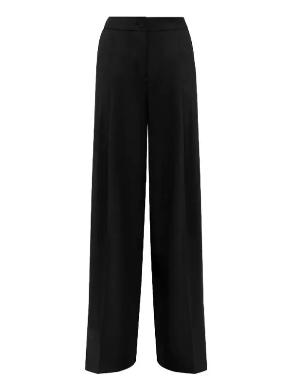 BLUGIRL Pleated Trousers - Black
