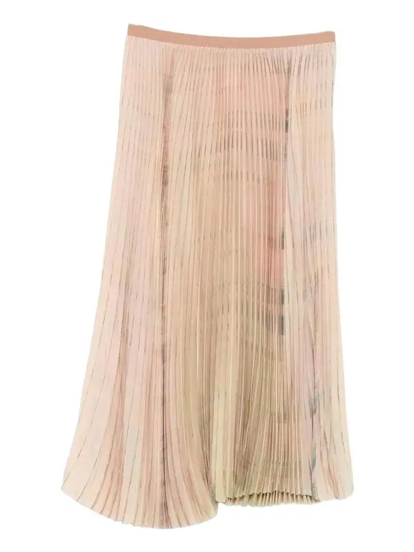Fabiana Filippi Pleated Midi Skirt - Neutrals