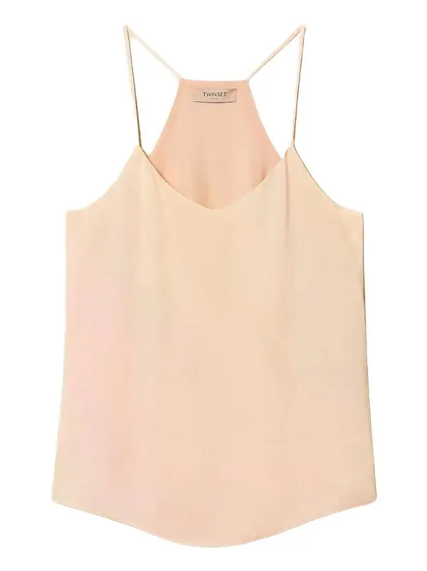 TWINSET Spaghetti-strap Top - Pink