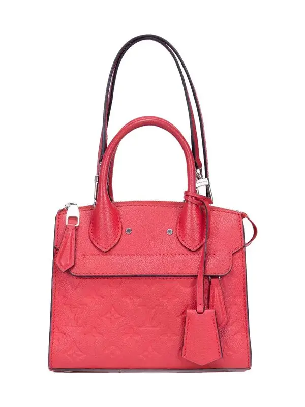 LOUIS VUITTON Mini Pont Neuf Tote Bag - Red