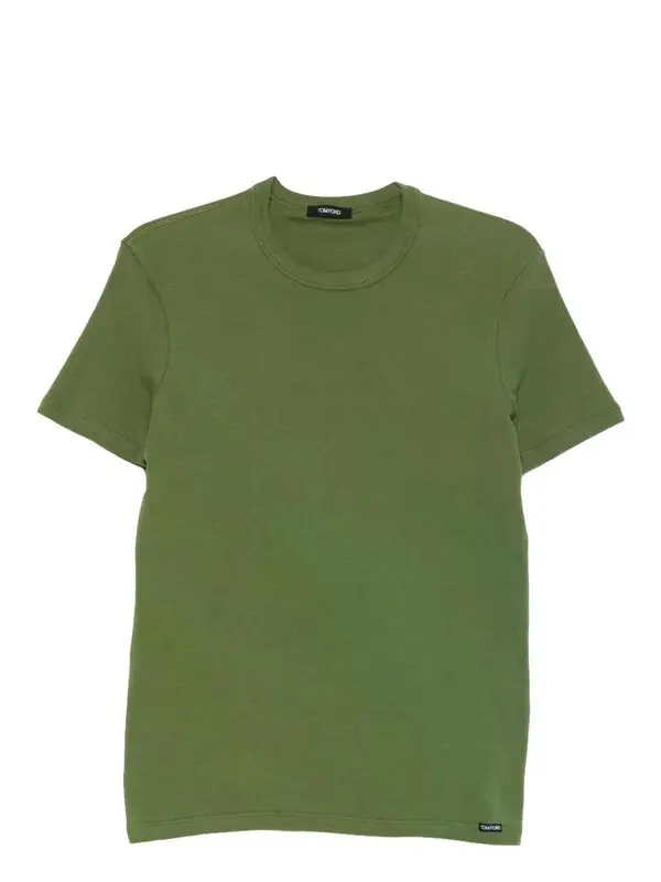 TOM FORD Cotton T-shirt - Green
