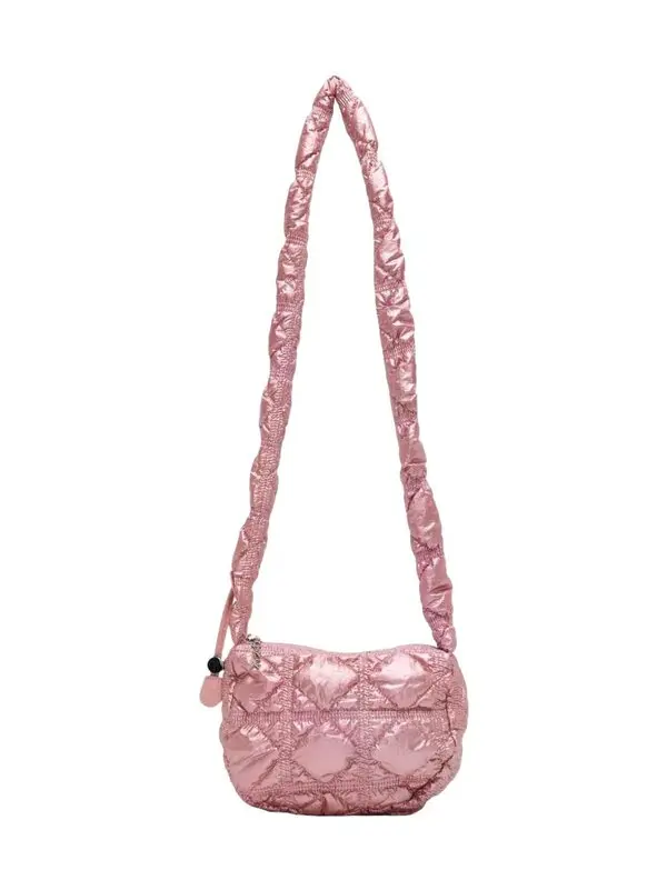 CARLYN Quilted Crossbody Bag - Pink