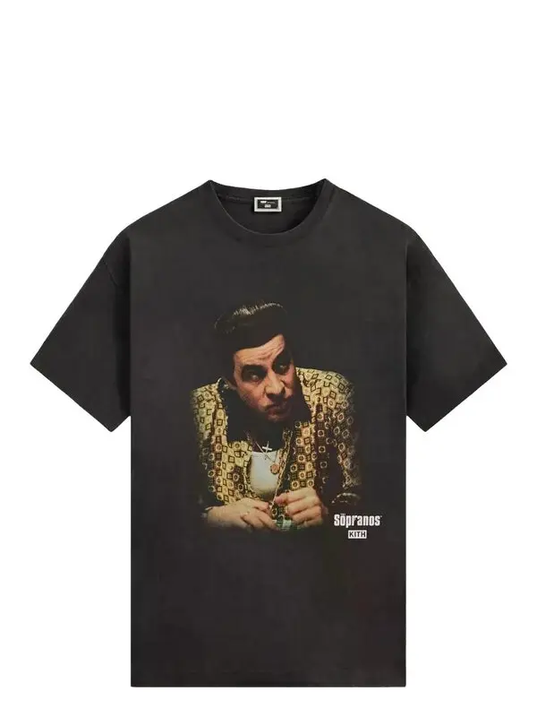 Kith X The Sopranos Silvio Vignette T-shirt - Black