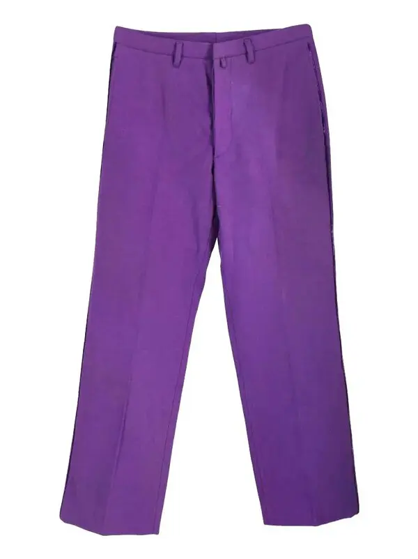 JIL SANDER Straight-leg Trousers With Rear Pockets - Purple