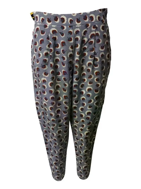 Stella McCartney Floral-print Trousers - Grey