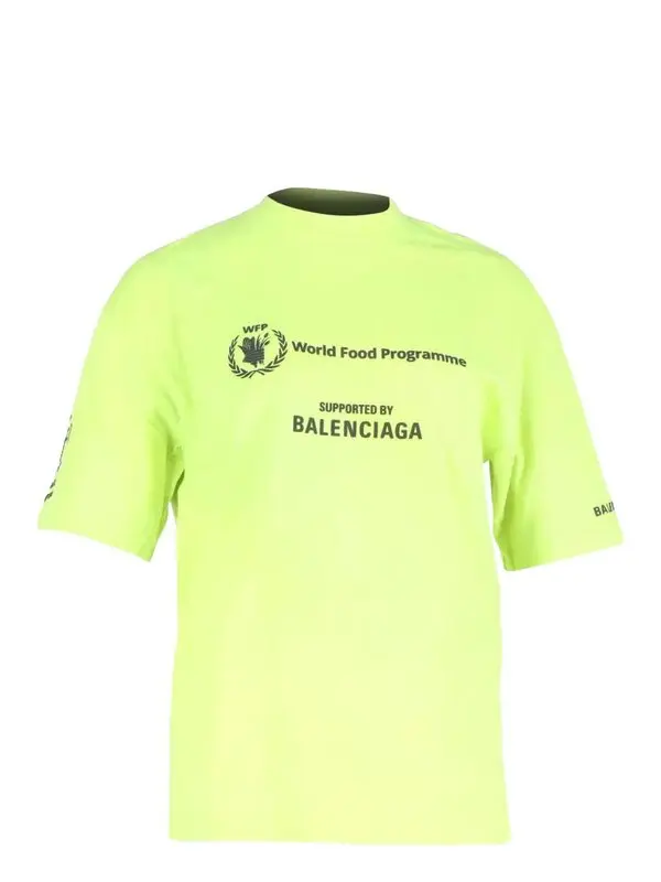 Balenciaga Wfp T-shirt - Yellow
