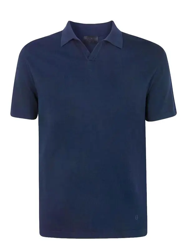 DONDUP Short-sleeve Polo Shirt - Blue