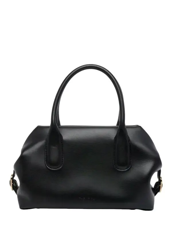 THEMOIRE Tallia Top Handle Tote Bag - Black