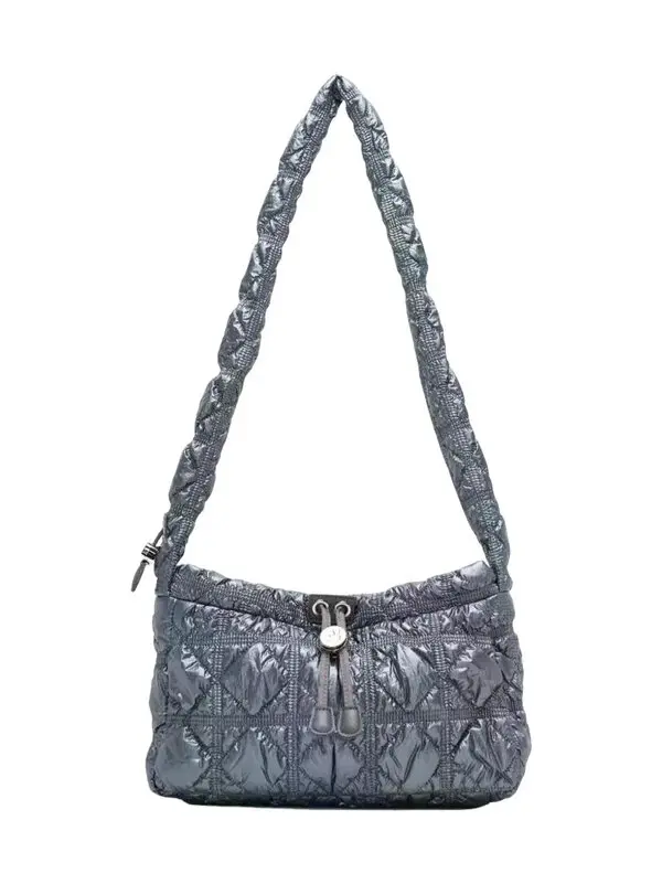 CARLYN Quilted Cross Body Bag - Grey
