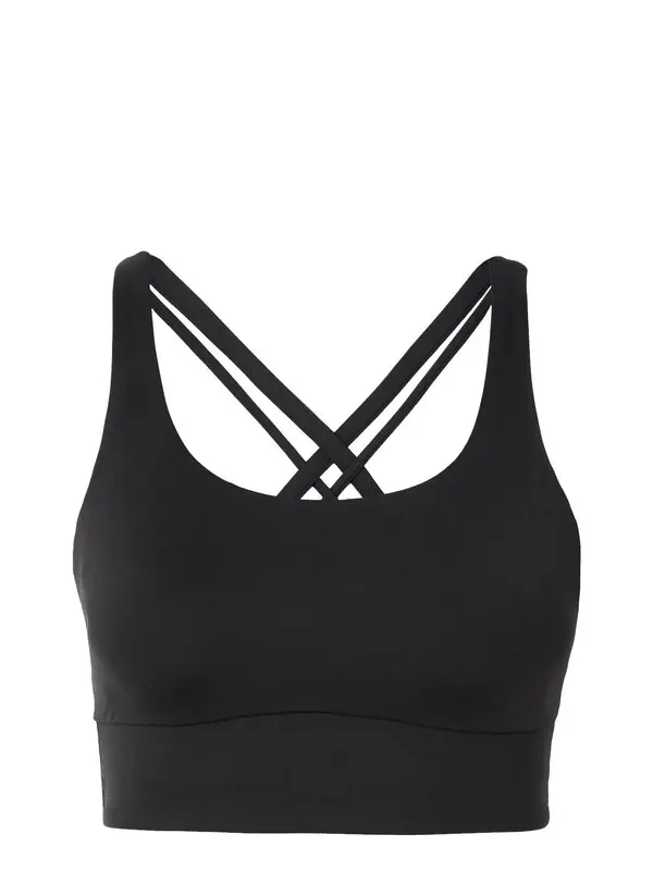 Lululemon Energy Longline Recycled-luxtreme Sports Bra - Black