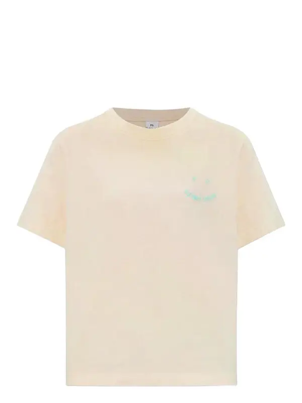Paul Smith Embroidered T-shirt - Neutrals