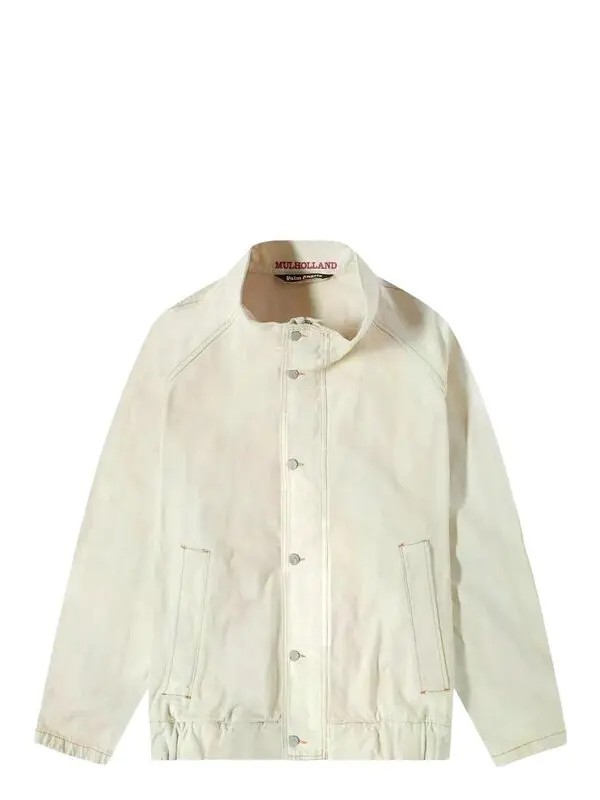 Palm Angels Dirtybull Mullholland Denim Jacket - Neutrals