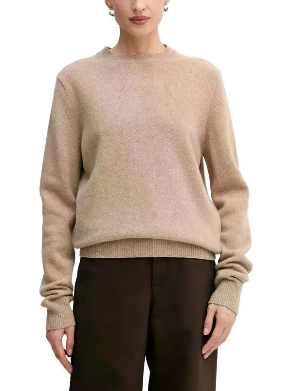 LA MANIA Mellow Crew-neck Sweater - Neutrals