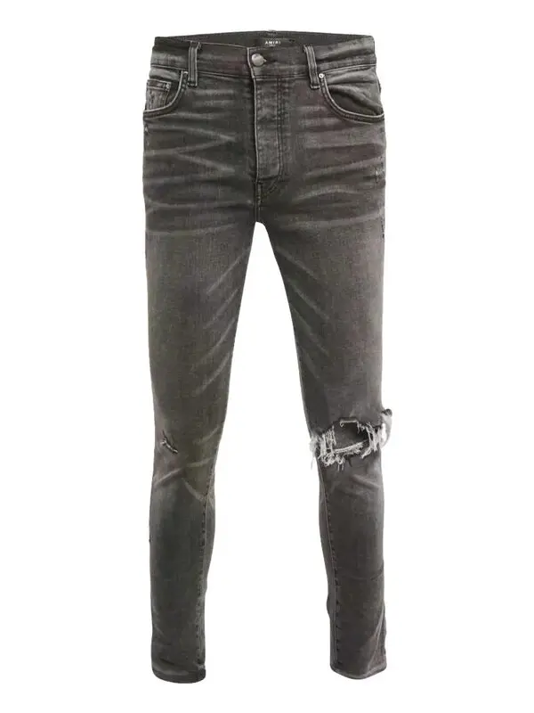Amiri Signature Skinny Jeans - Grey